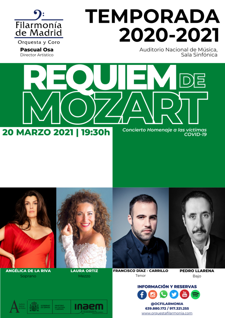 MÚSICA: Filarmonía de Madrid rinde homenaje a las víctimas de la Covid-19 interpretando el ...